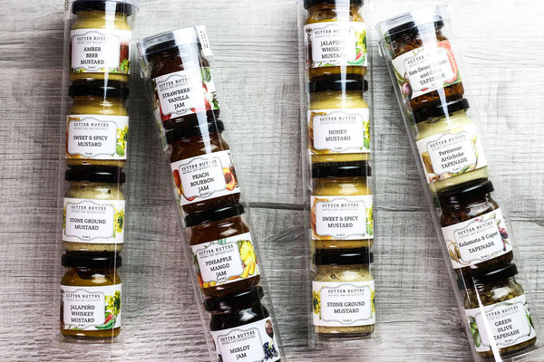 Gift Tubes, 4 pack: Mustard - Grovestone